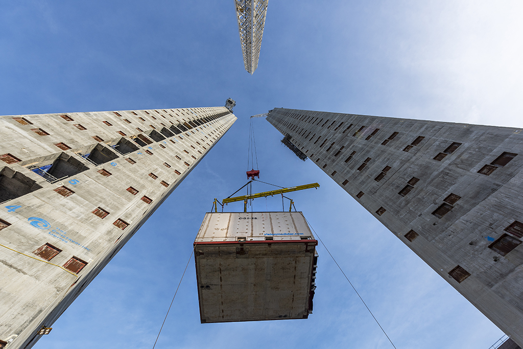 Croydon’s modular tower: ‘You don't take chances building a skyscraper ...