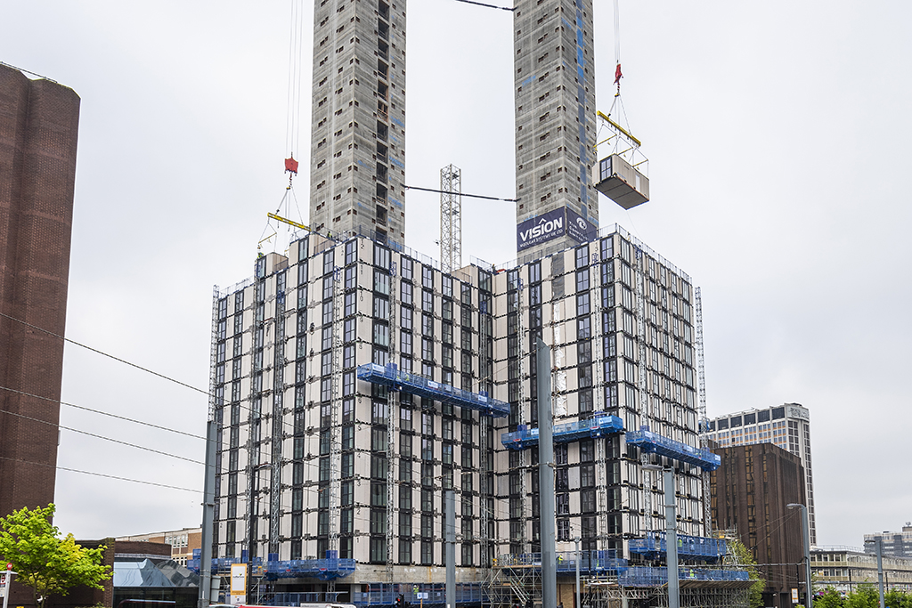 Croydon’s modular tower: ‘You don't take chances building a skyscraper ...