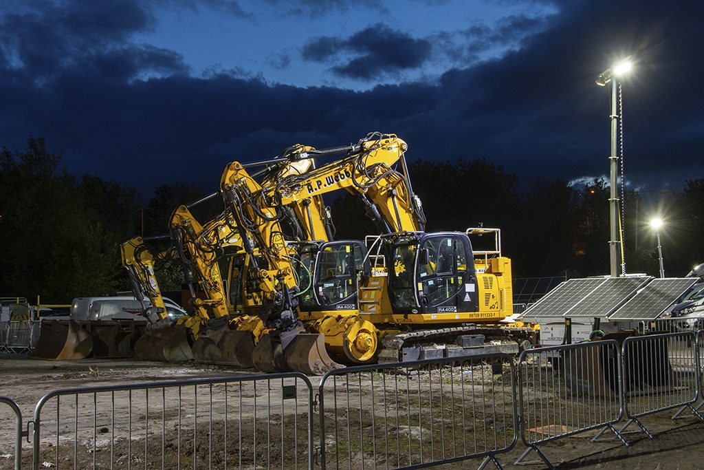 Network Rail 'site of the future' saves 6,000 litres of fuel ...