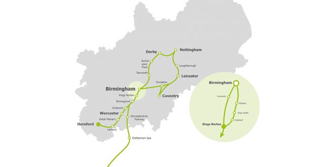 Plans for £2bn Midlands rail transformation drawn up | Construction News