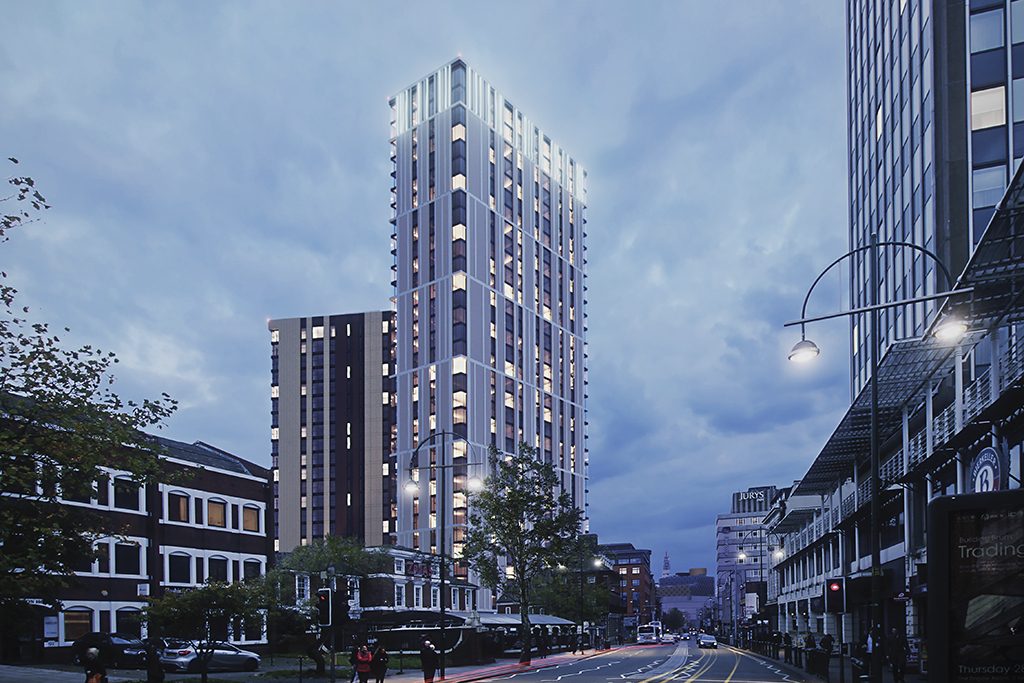 Wates sets new record with Birmingham's tallest resi tower: The Bank ...