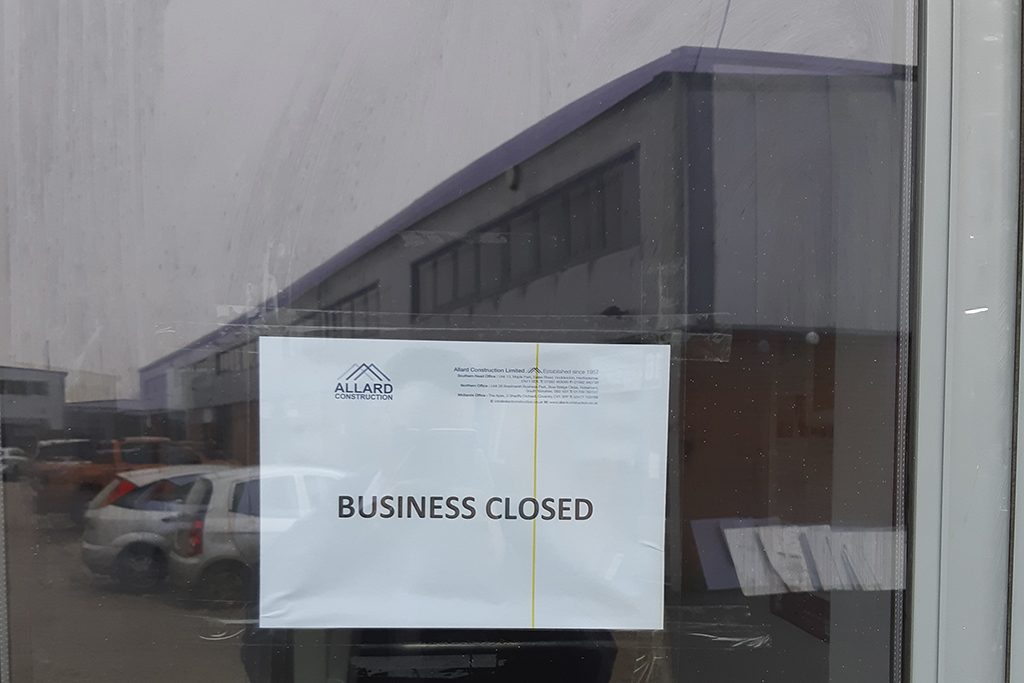 Revealed: 36 firms collapsed in February | Construction News