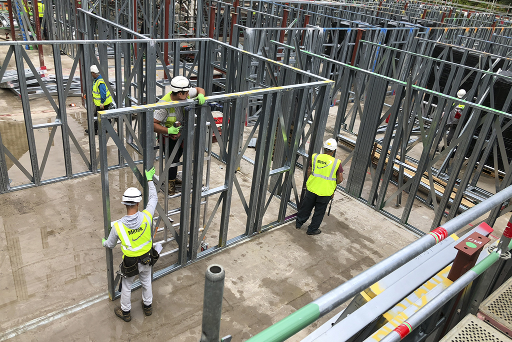 Hotels drive light steel frame boom | Construction News