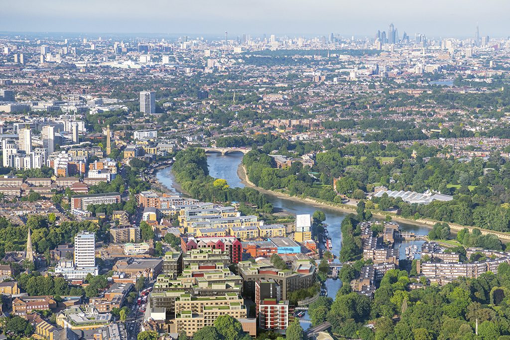 Blue roads and yoga: the thinking behind Ballymore's Brentford Project ...