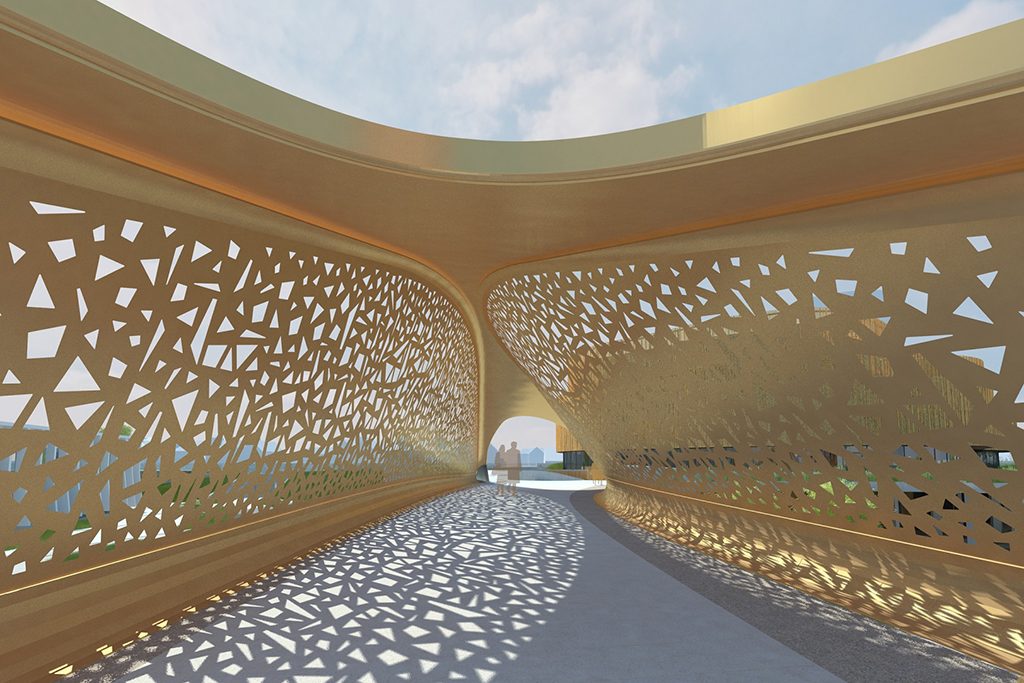 ‘Swan’ bridge design unveiled for £135m regen scheme | Construction News