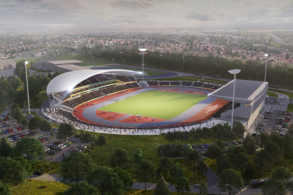 Green light for £72m Commonwealth Games stadium | Construction News