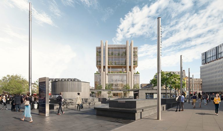 Plans revealed for £1bn pharma HQ in King’s Cross | Construction News