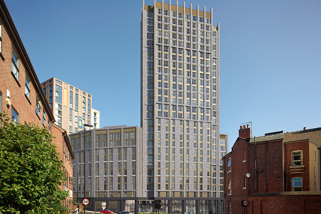 Plans submitted for student tower in Sheffield | Construction News