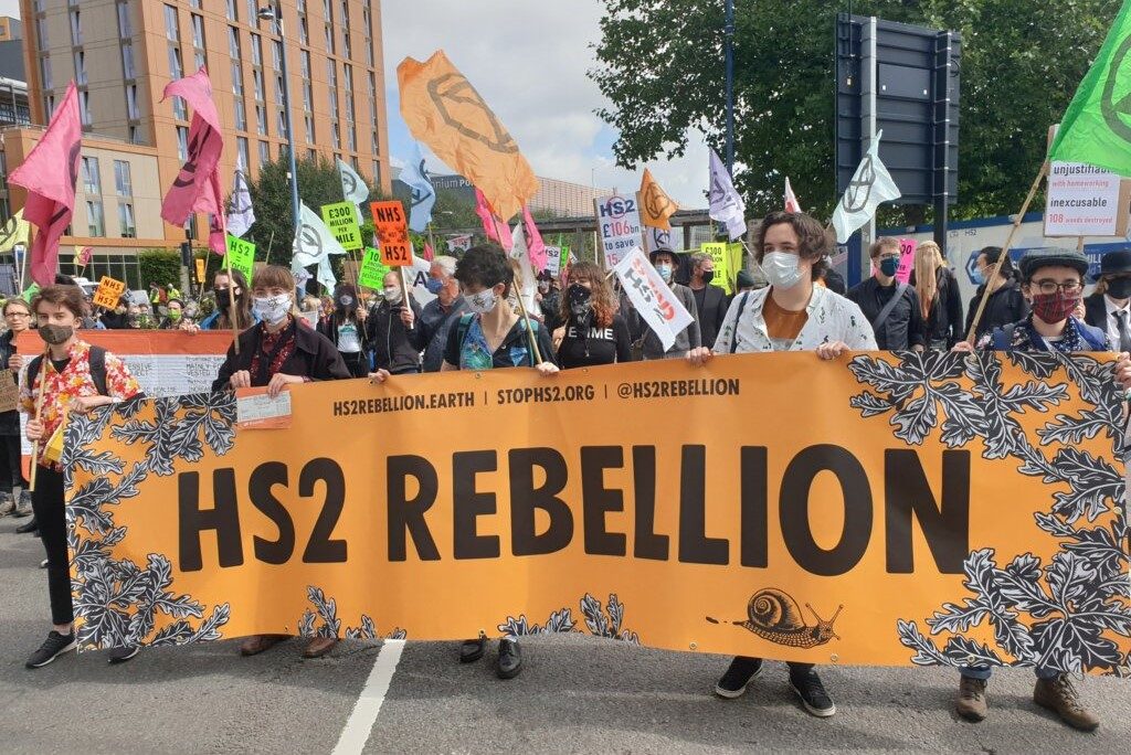 Public support for HS2 is falling; will protests rise? | Construction News