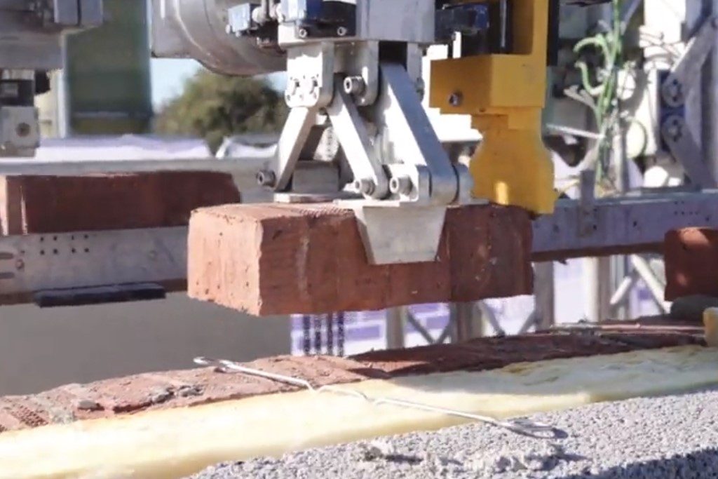 Watch: robot bricklayer builds three-bed house | Construction News