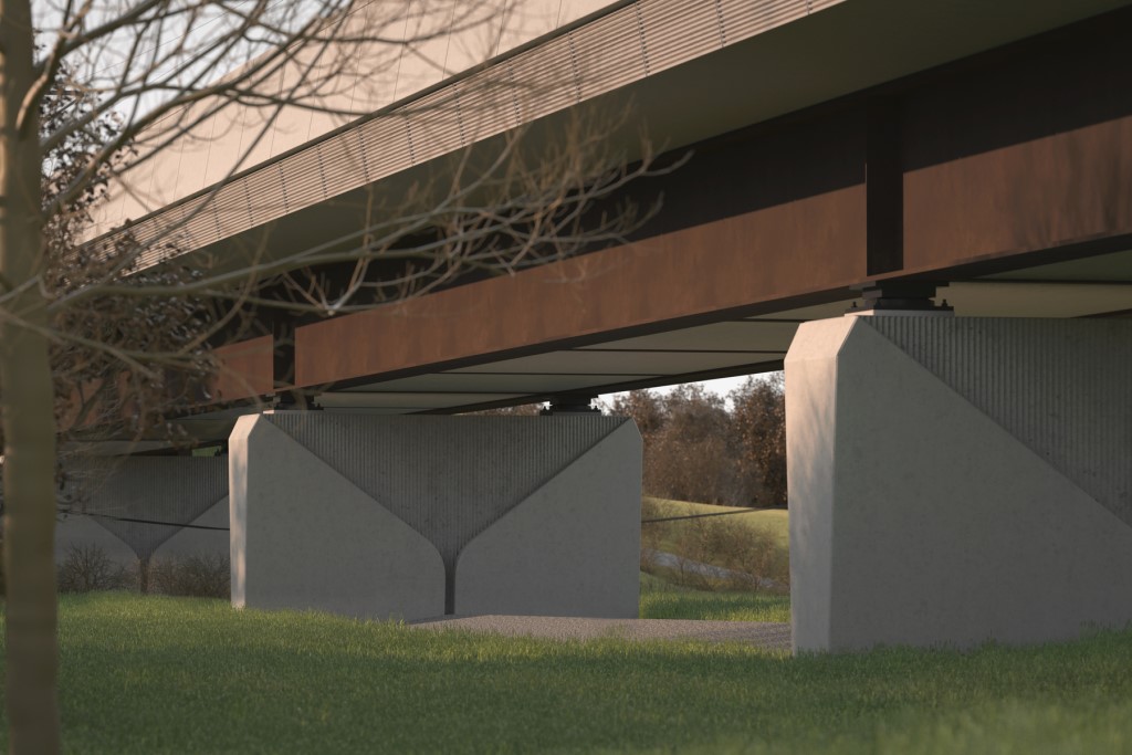 In pictures: HS2 unveils designs for viaducts near medieval battle site ...
