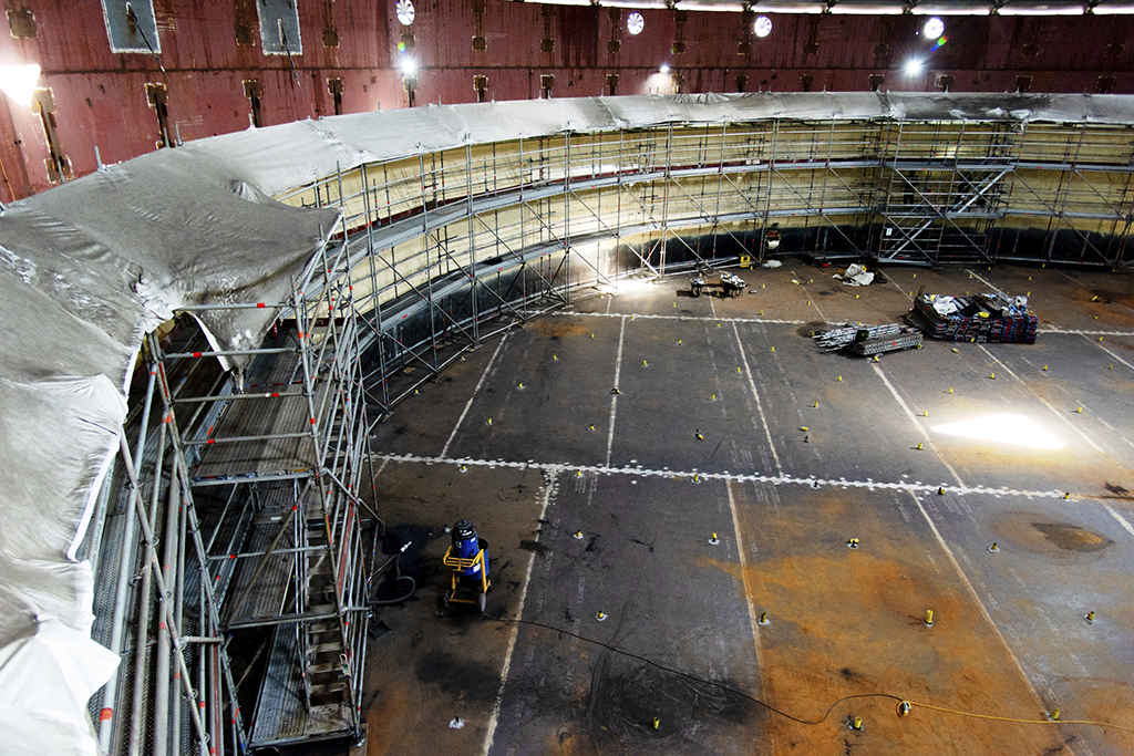 Case study: high-tech scaffolding inside Hinkley’s nuclear bunkers ...