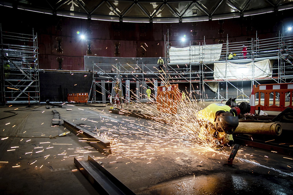 Case study: high-tech scaffolding inside Hinkley’s nuclear bunkers ...