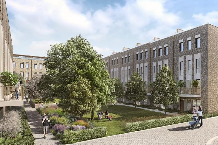 Countryside to build 2,500 homes on London estate scheme | Construction ...