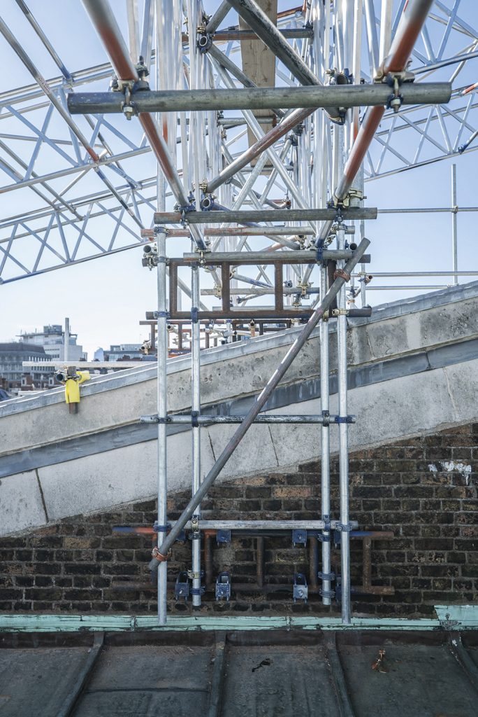 Working at height: a subtle scaffold for the British Museum ...