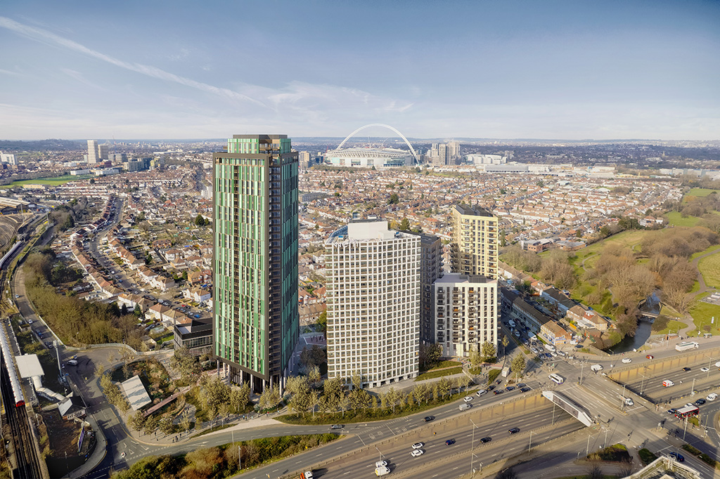 Plans tabled for £250m mixed-use scheme in Wembley | Construction News