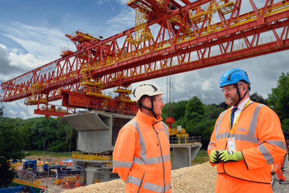 Contractors praised for keeping HS2 ‘on budget and on time ...