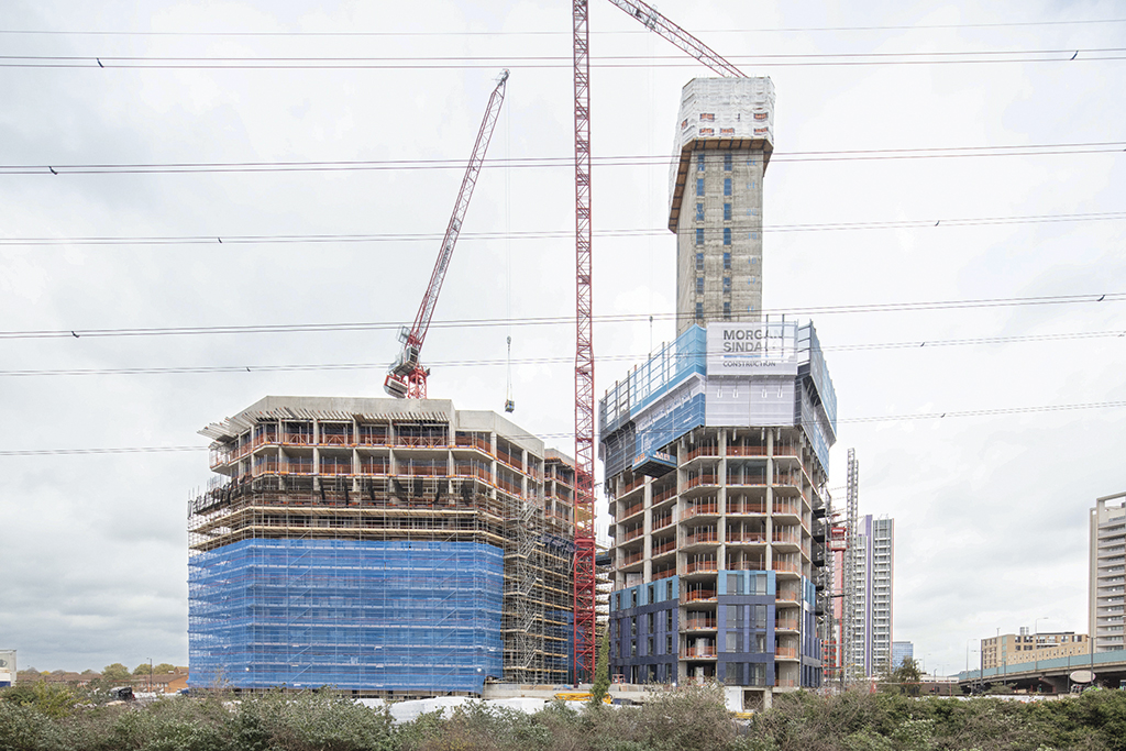 Planes, cranes and automobiles: Morgan Sindall's Newham high-rise ...