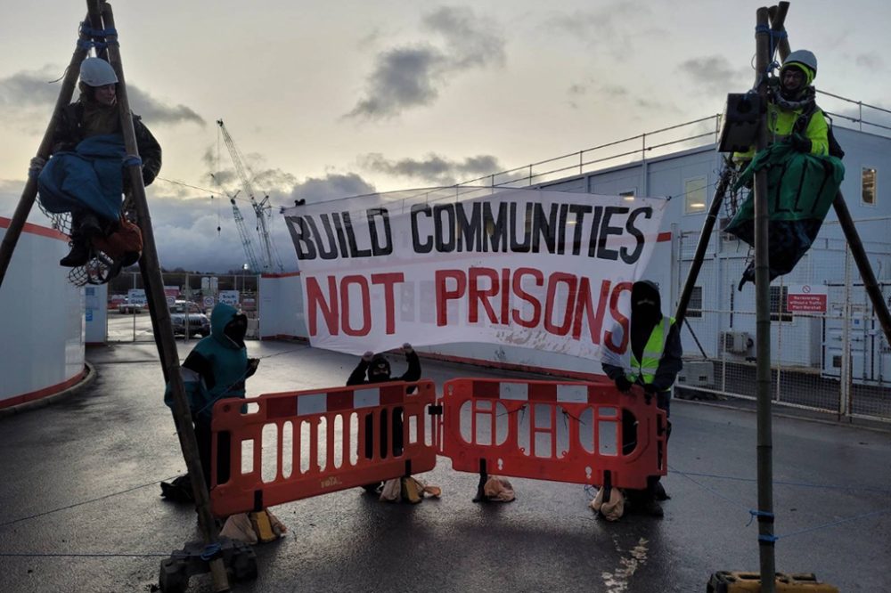Two charged after protests at Kier’s £400m prison job | Construction News