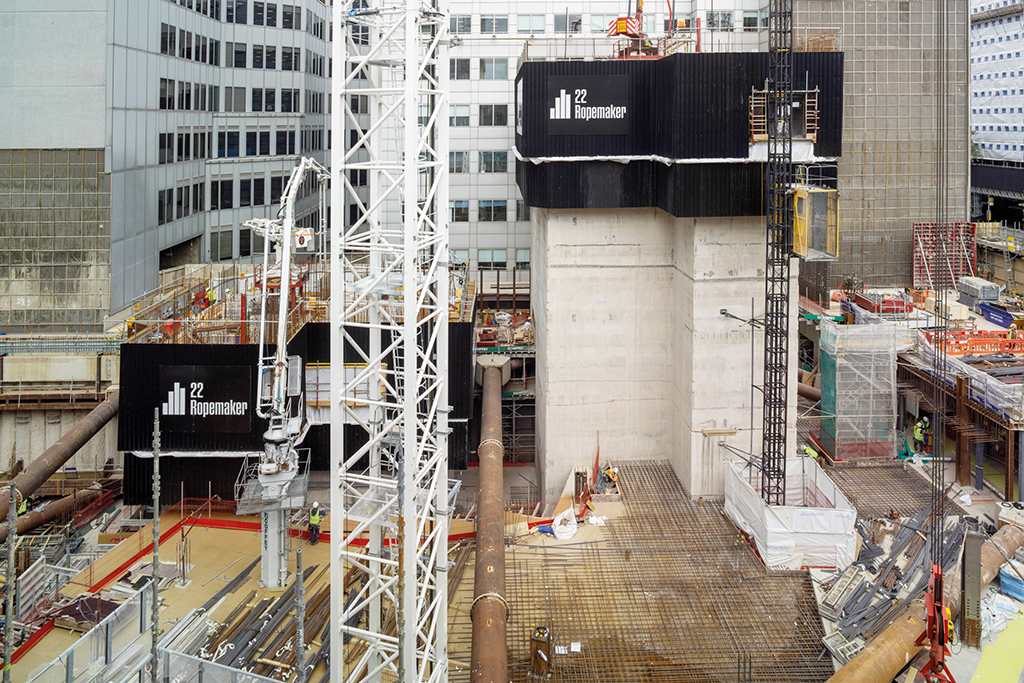 Set in stone: 20-22 Ropemaker Street | Construction News