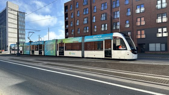 Edinburgh tram extension opens | Construction News