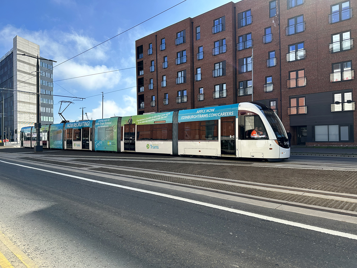 Edinburgh tram extension opens | Construction News