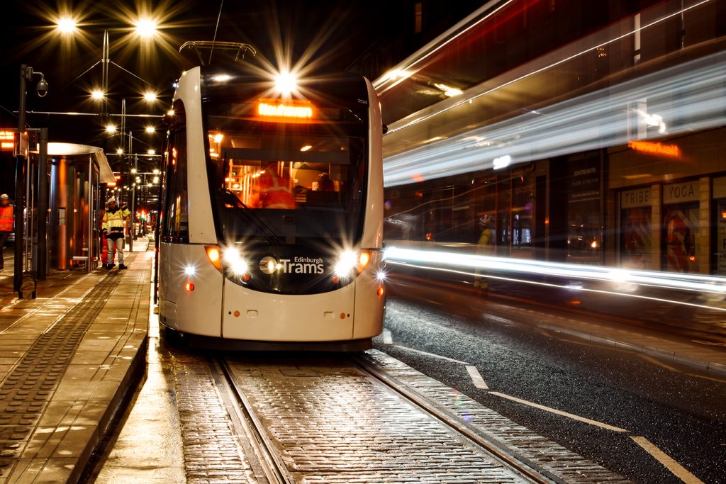 Edinburgh tram extension opens | Construction News