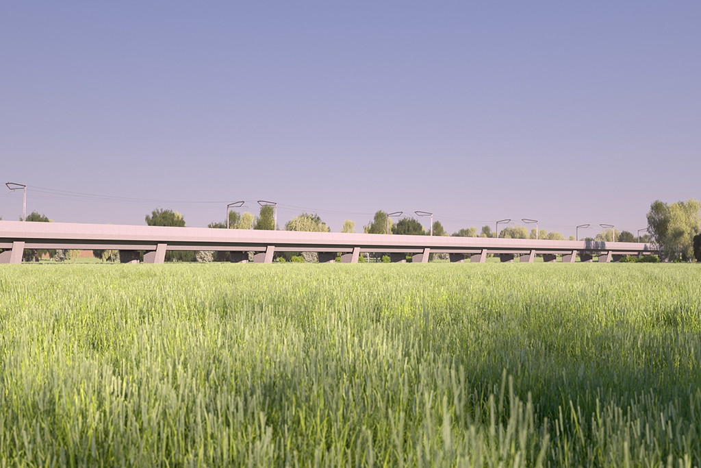 HS2 assembles UK's first modular viaduct | Construction News