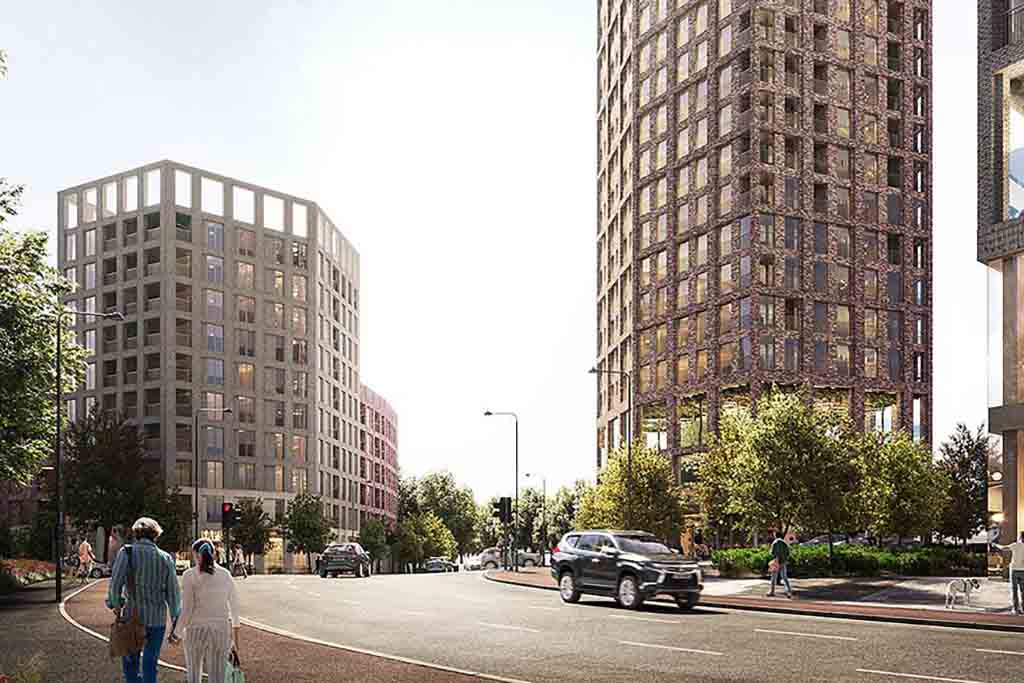 Housebuilder proposes higher towers due to second-staircase rules ...