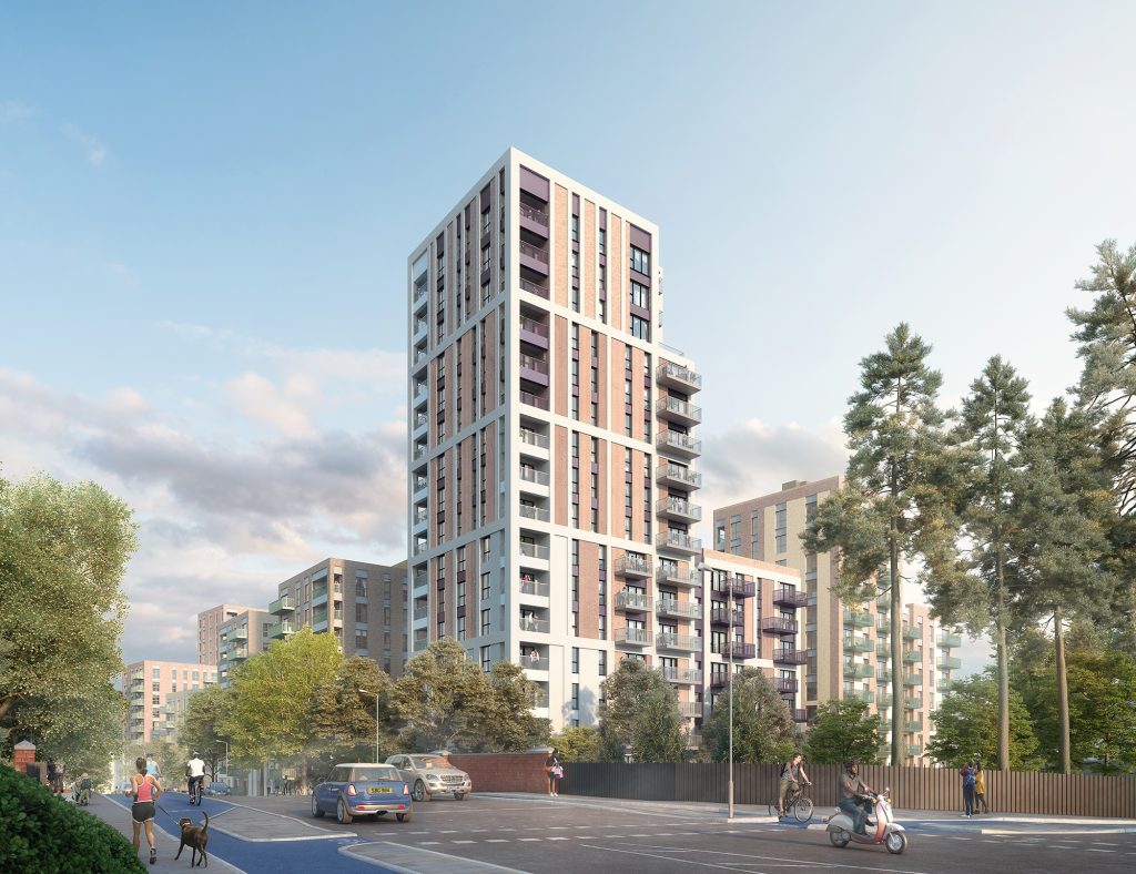 Work halts on £90m high-rises after contractor goes bust | Construction ...