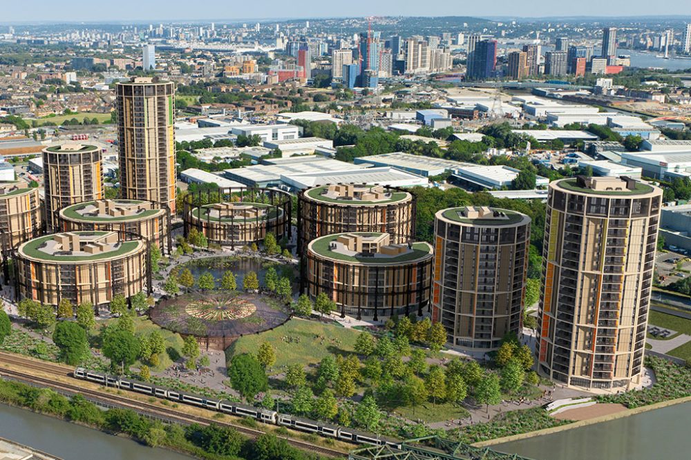 Plan submitted for 2,100-home east London gasworks scheme ...