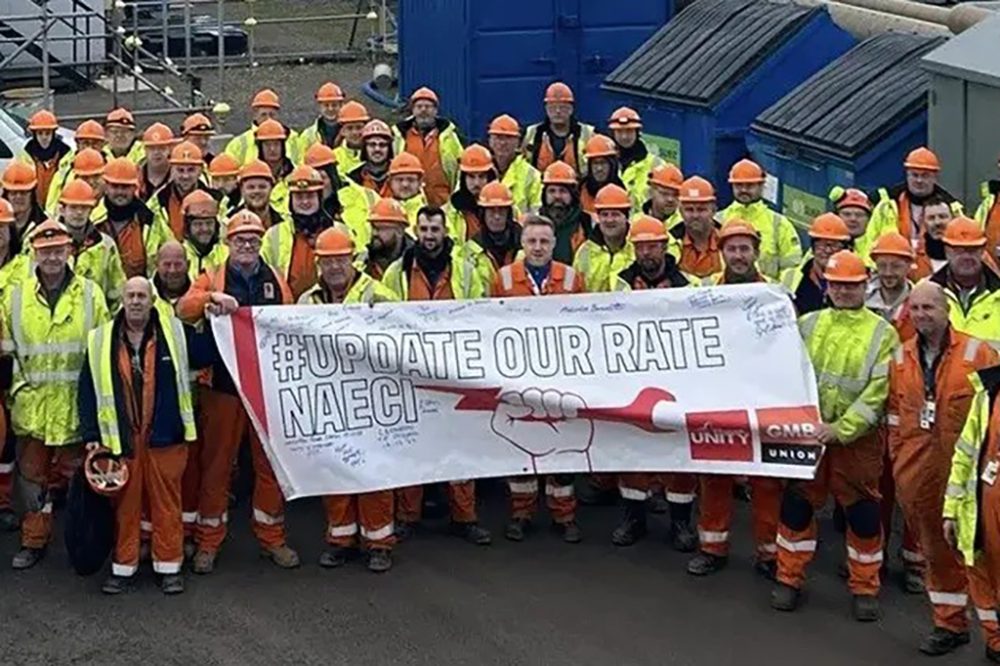 Strikes averted at energy sites after 17% pay rise | Construction News