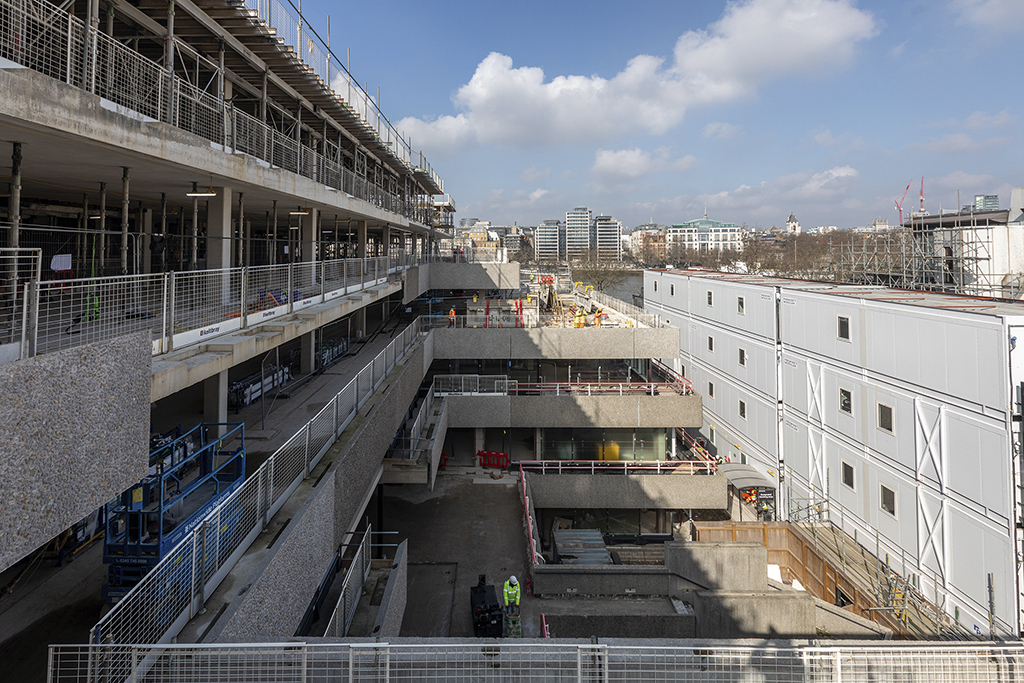 Brut strength on the South Bank: refurbishing London's IBM building ...