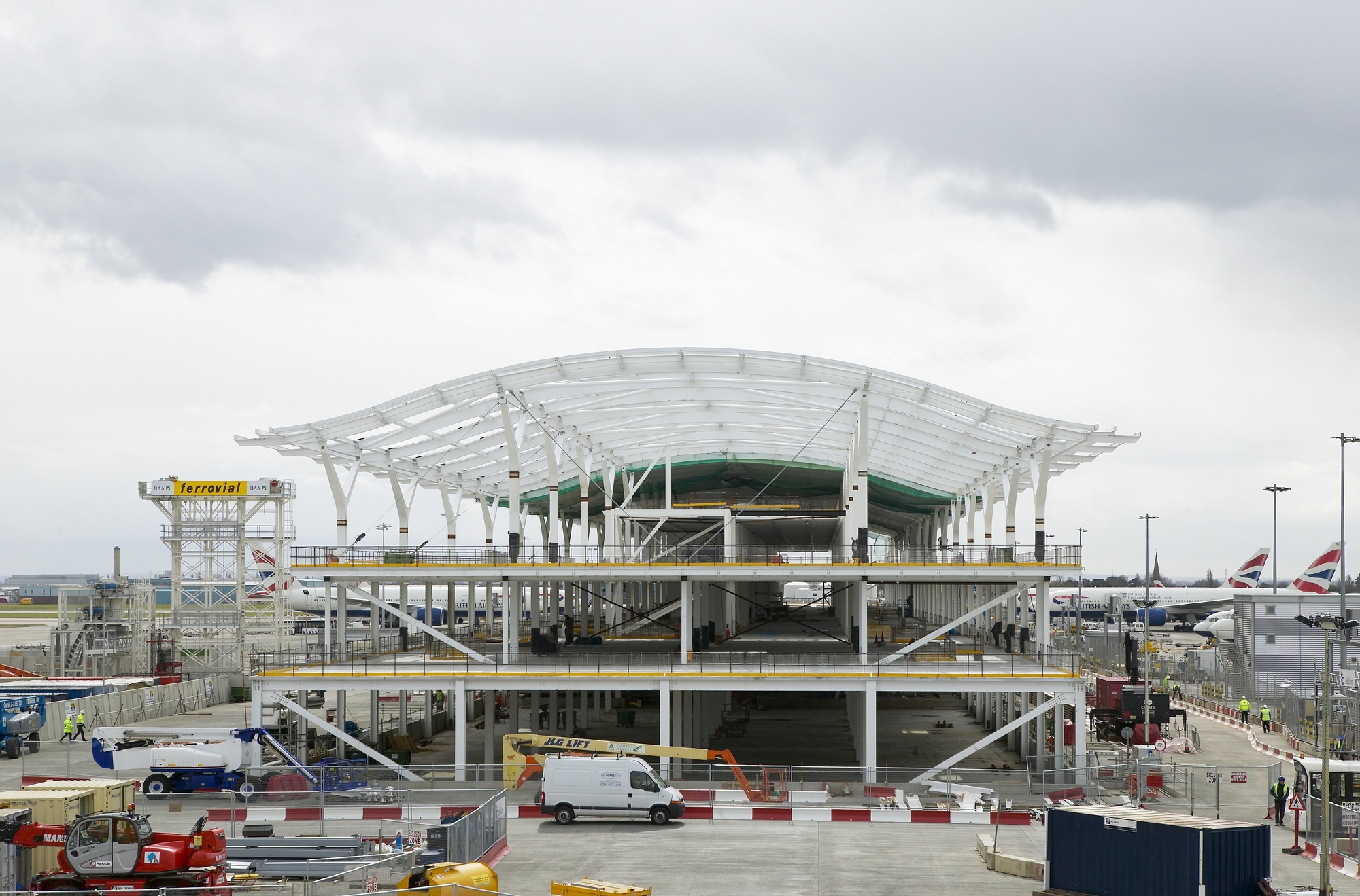 Terminal 5 satellite makes progress with logistics award | New Civil ...