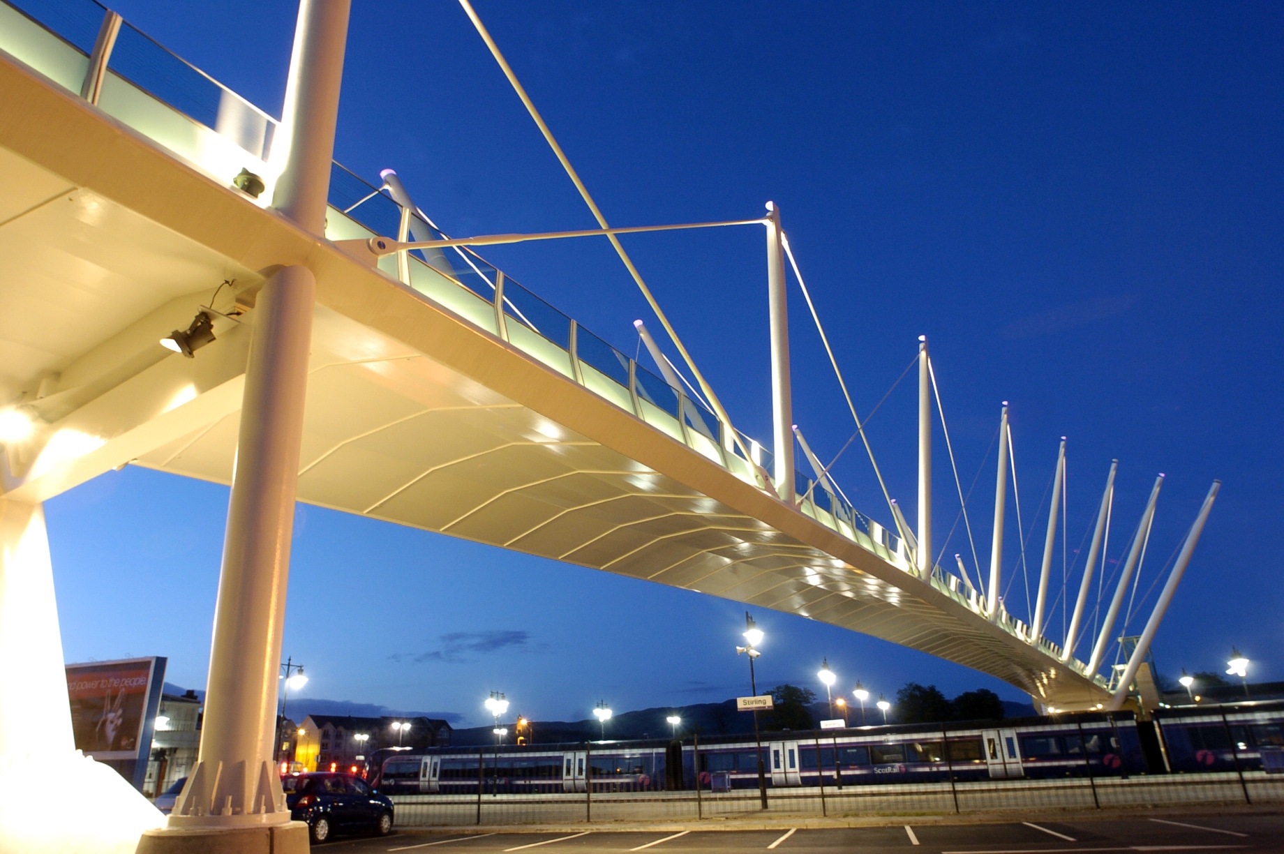 Stirling's new Forthside bridge to open this week | New Civil Engineer