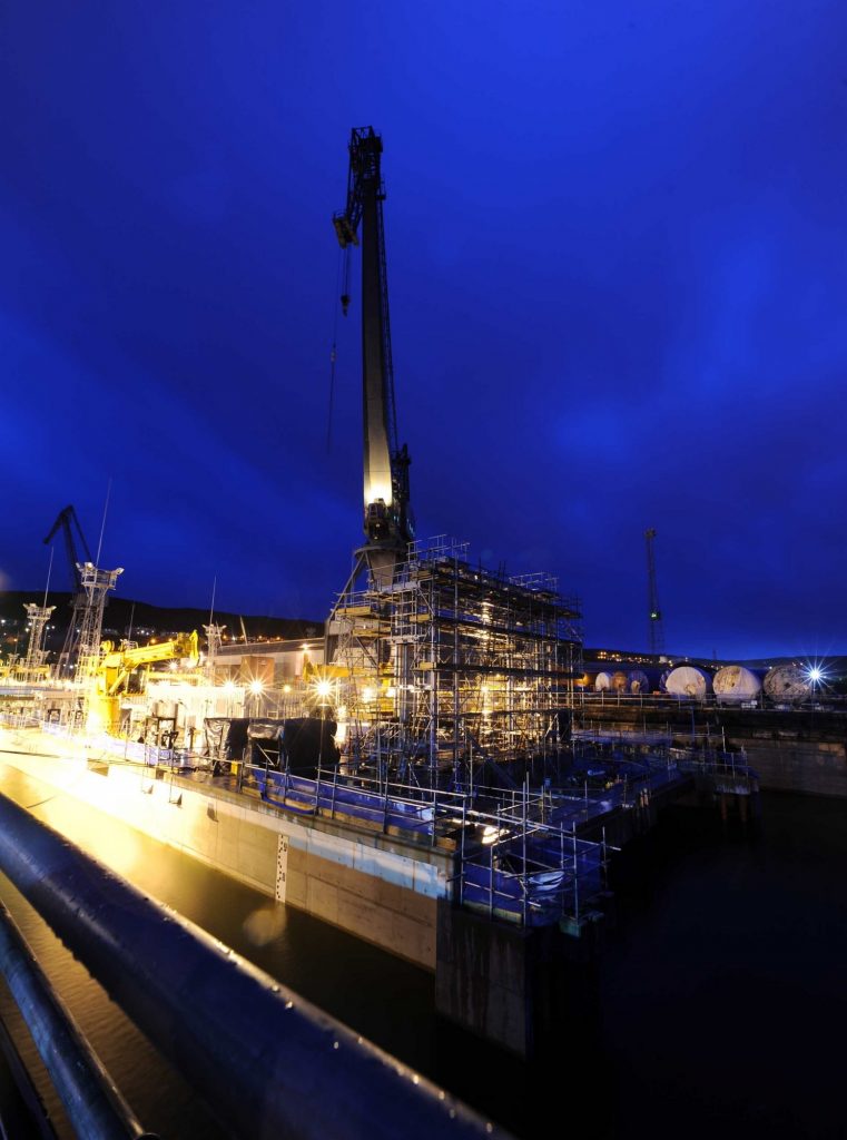 New jetty float test a success for Morgan Est and AMEC | New Civil Engineer