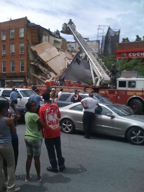 Four storey building collapse in New York | New Civil Engineer
