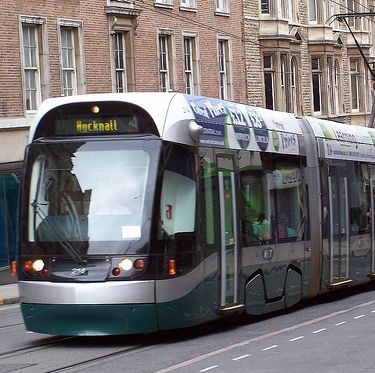 Green light Nottingham tram extension - with workplace parking levy to ...