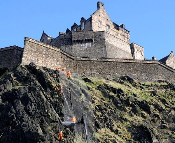 Edinburgh Castle: Trapped and held | New Civil Engineer