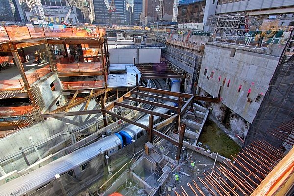 Steel installation underway for last major section of World Trade ...