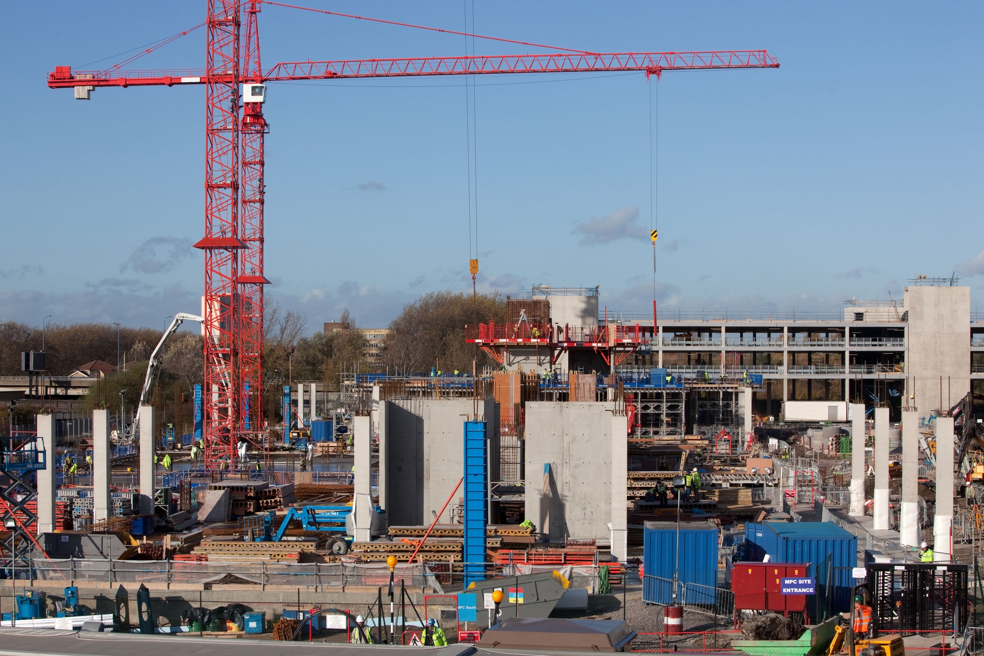 Official statistics reveal infrastructure bucking construction ...