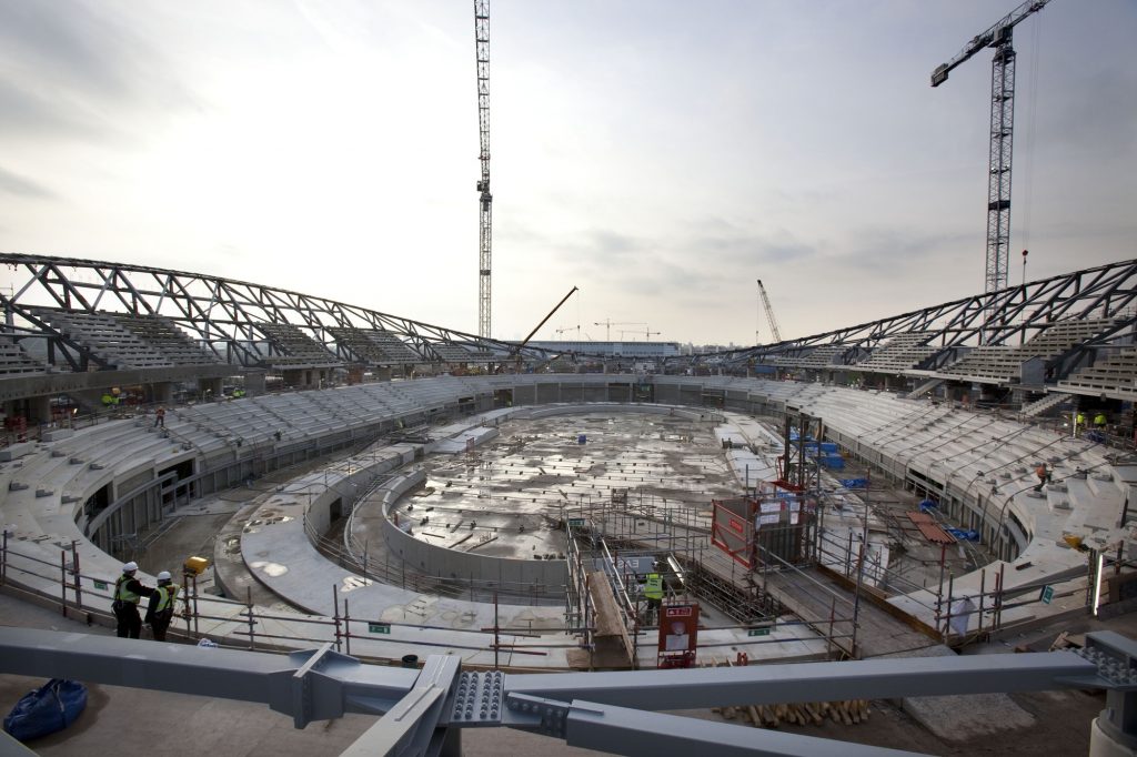 Velodrome to be first complete 2012 structure | New Civil Engineer