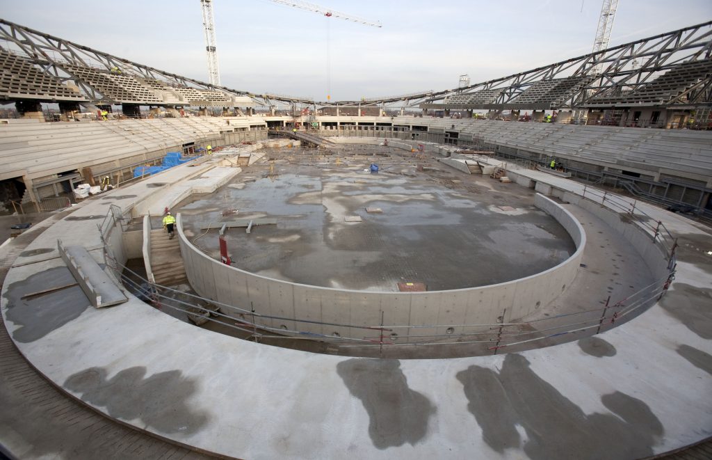 Velodrome to be first complete 2012 structure | New Civil Engineer
