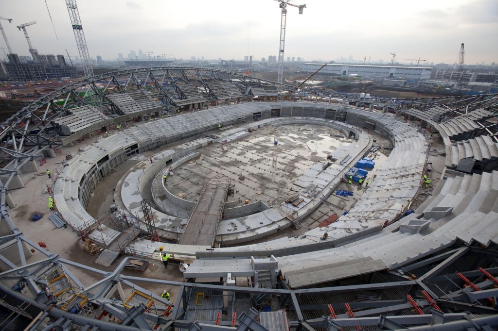 Velodrome to be first complete 2012 structure | New Civil Engineer