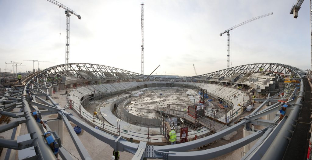 Velodrome to be first complete 2012 structure | New Civil Engineer
