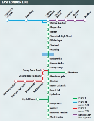 Express delivery of the East London Line | New Civil Engineer
