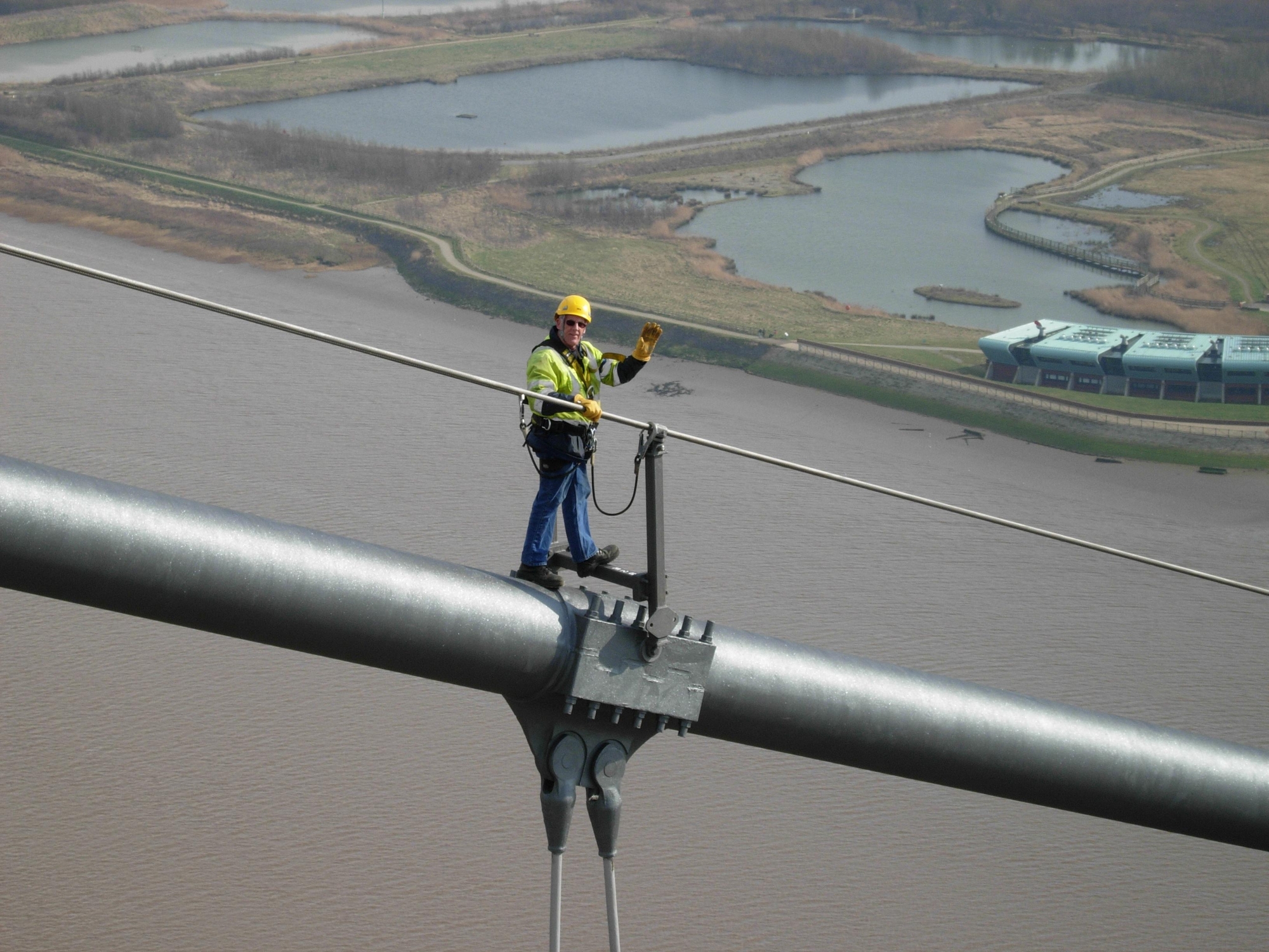 Second phase of Severn Bridge main cable de-humidification works due to ...