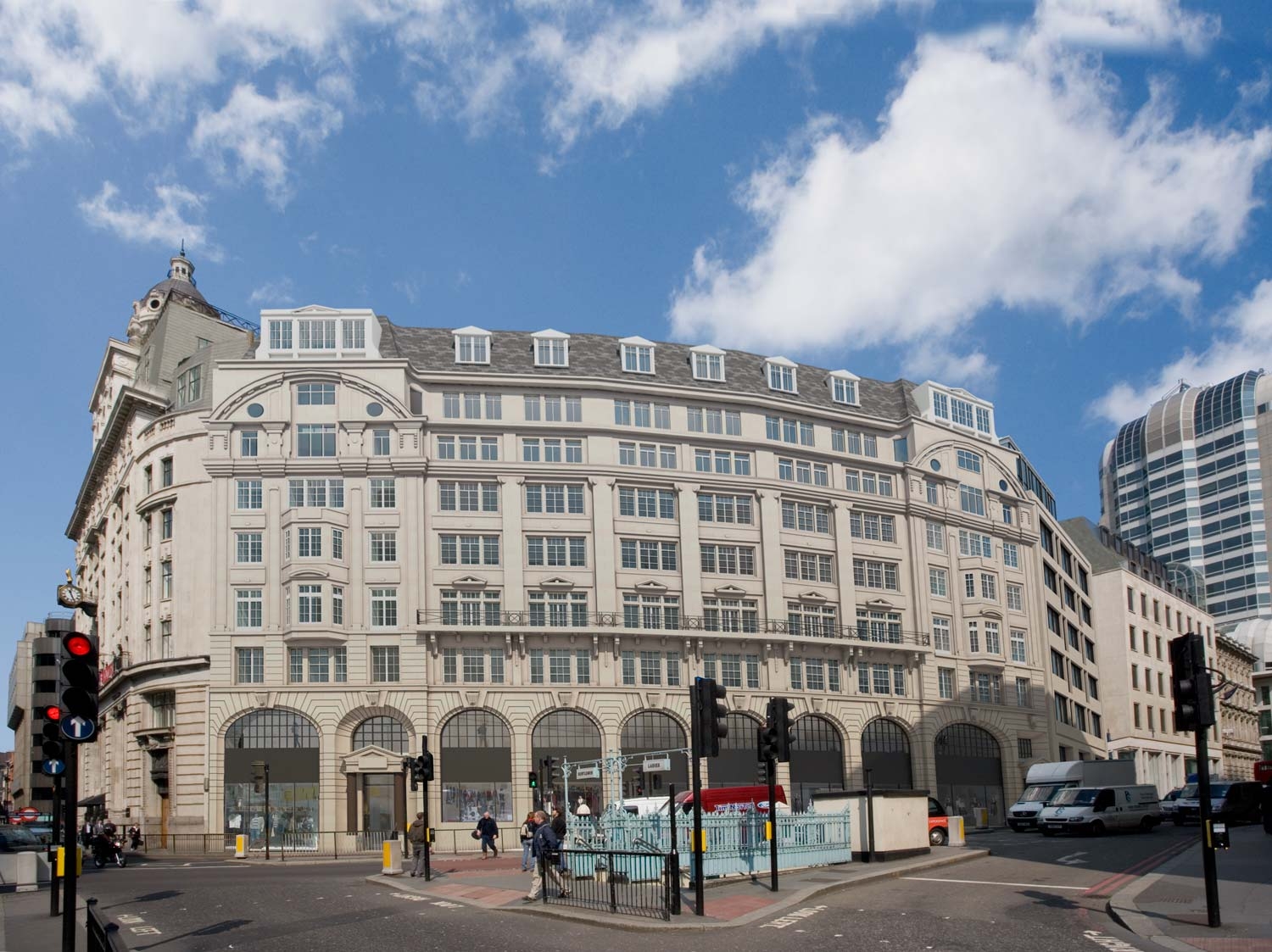 40 Gracechurch Street lies in the heavily populated City of London ...