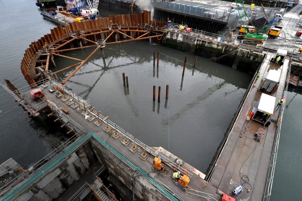 Making an entrance: The Rosyth Shipyard refurbishment | New Civil Engineer