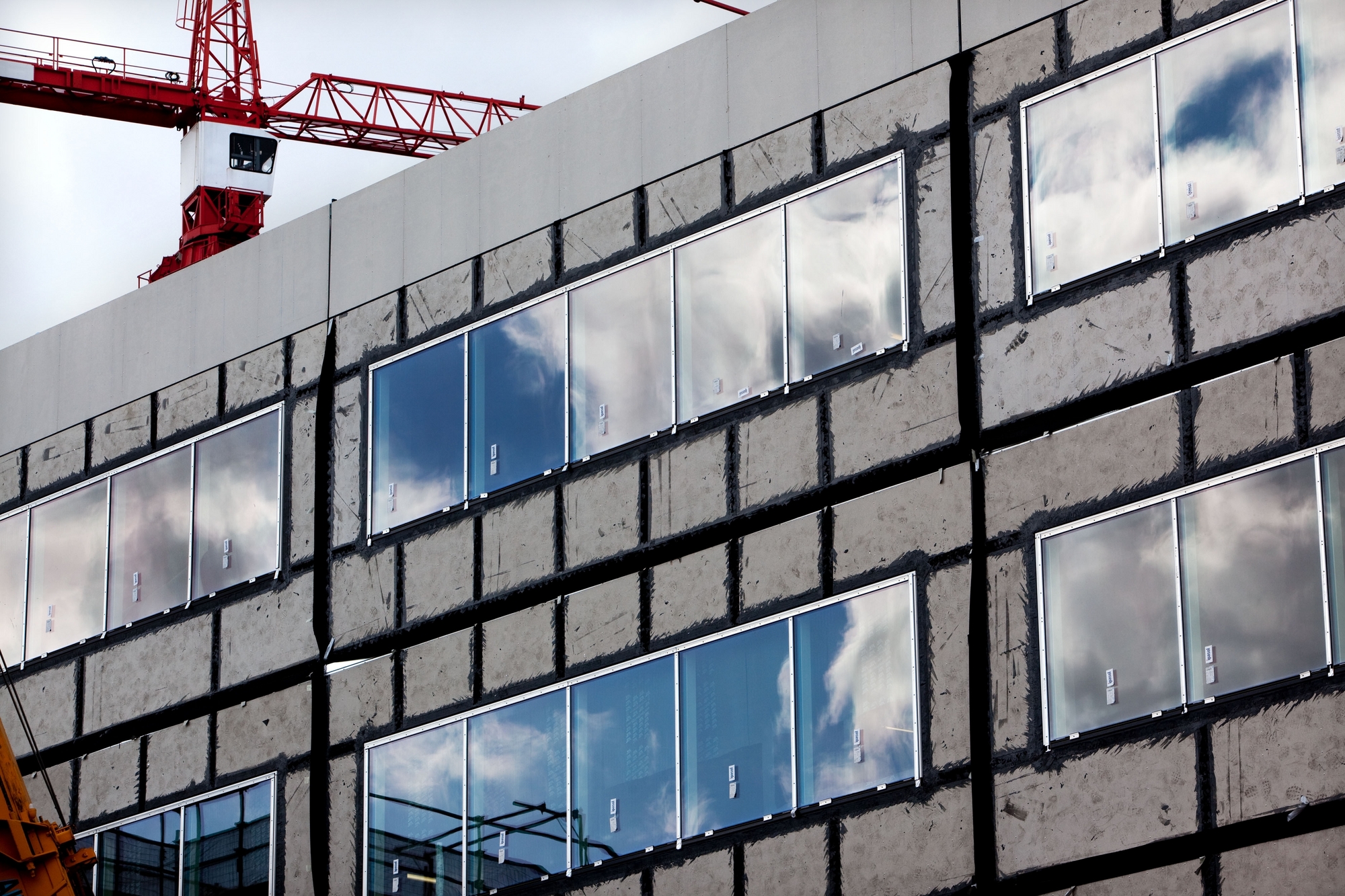 London 2012 press centre on track as windows fitted to building | New ...